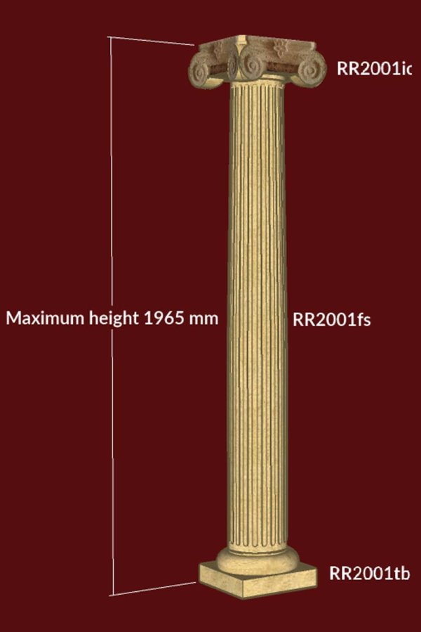 Columns - Stone Columns for Pergola - Garden Stone Columns - Redwood Stone