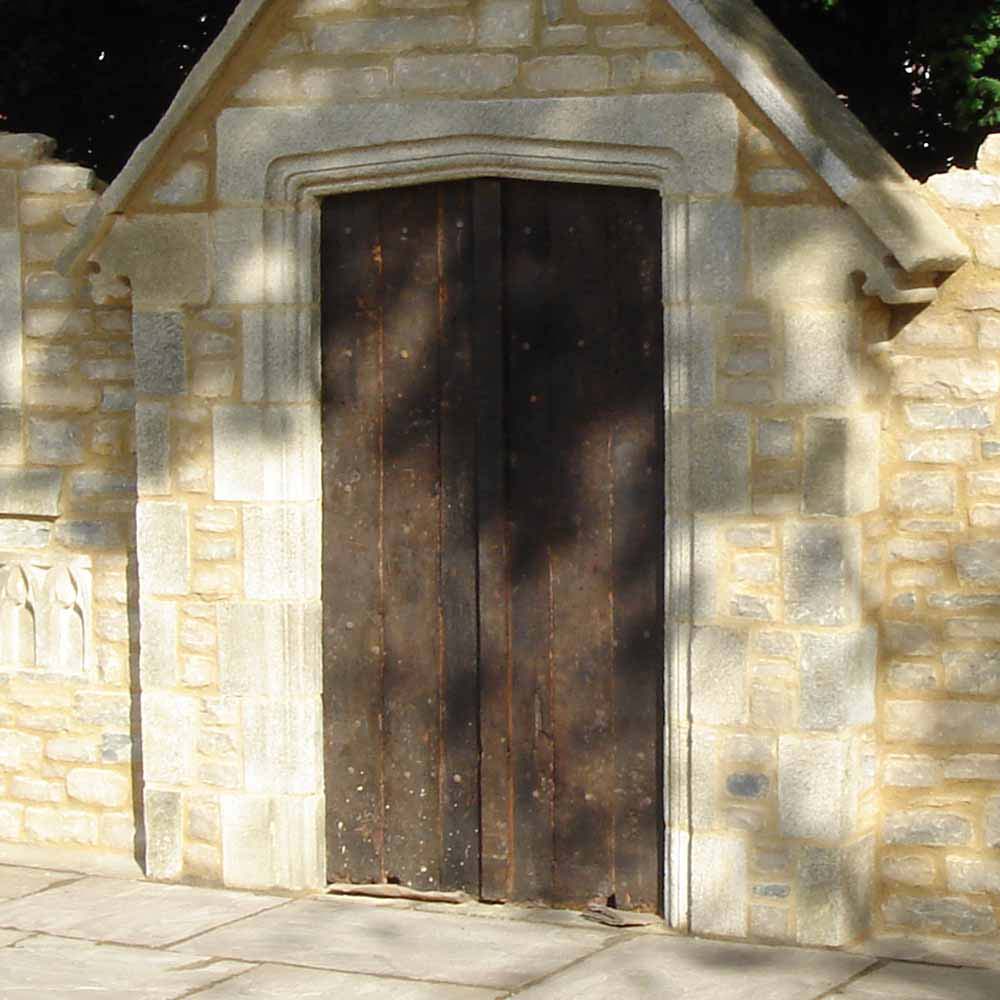 Priory Door - Stone Door Jambs & Door Surrounds - Redwood Stone