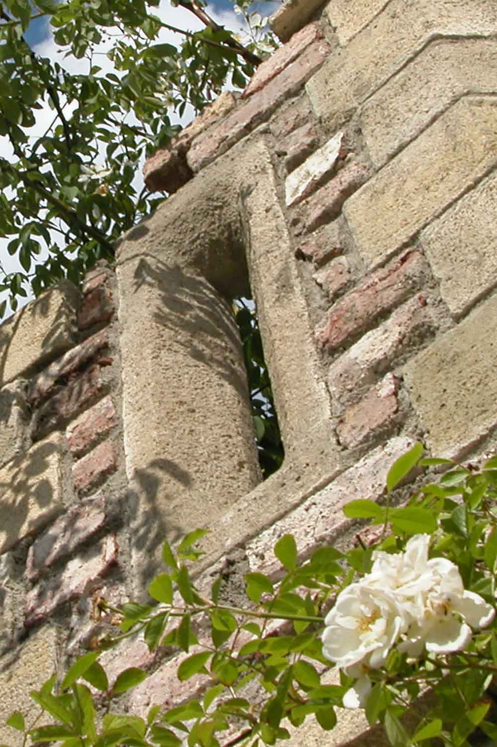 Arrow Slit Window - Folly Castle Fortification - Redwood Stone