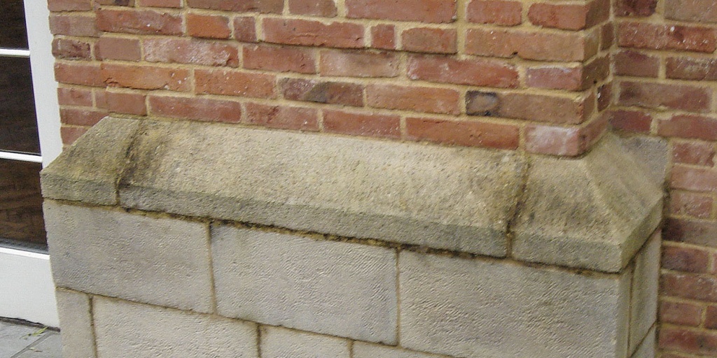 Plinths - Garden Folly Walling - Base Stones - Redwood Stone