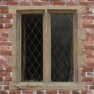 Mullion Windows - Stone Mullion Windows - Redwood Stone