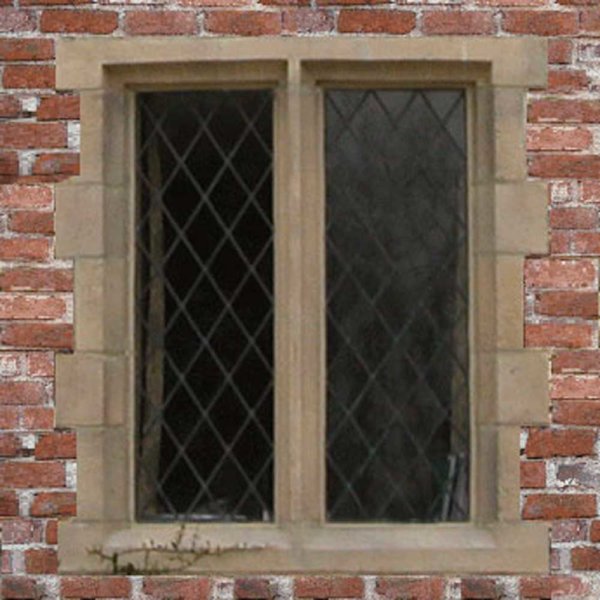 Mullion Windows - Stone Mullion Windows - Redwood Stone
