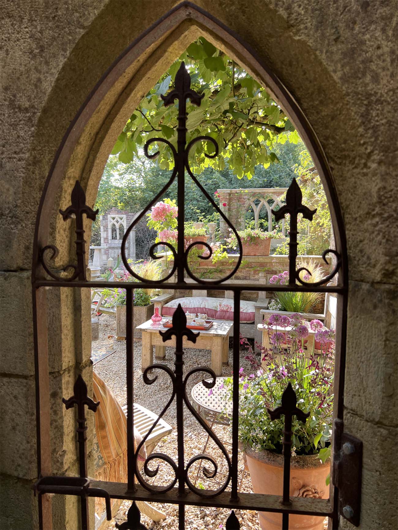 How to use a Folly in Garden Designs - Redwood Stone
