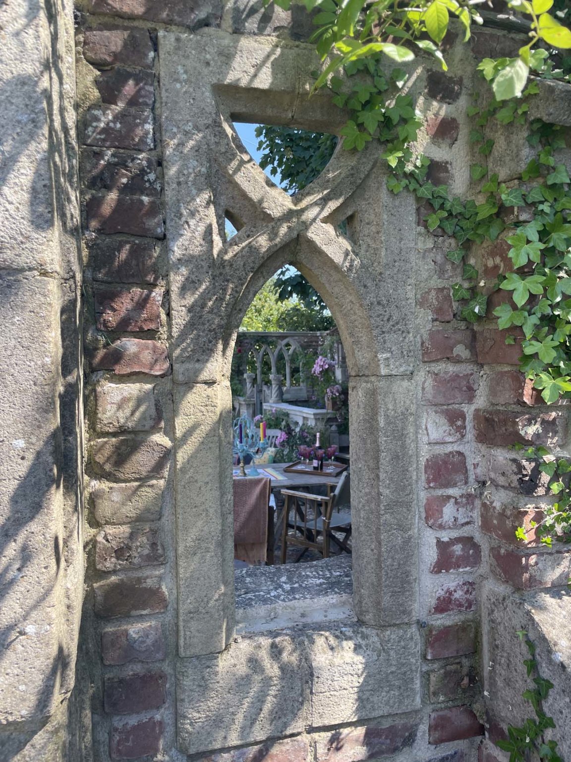 Redwood Stone - Folly & Garden - The Stoneworks, Wells, Somerset