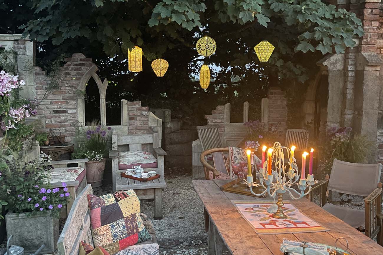 How to use a Folly in Garden Designs - Redwood Stone