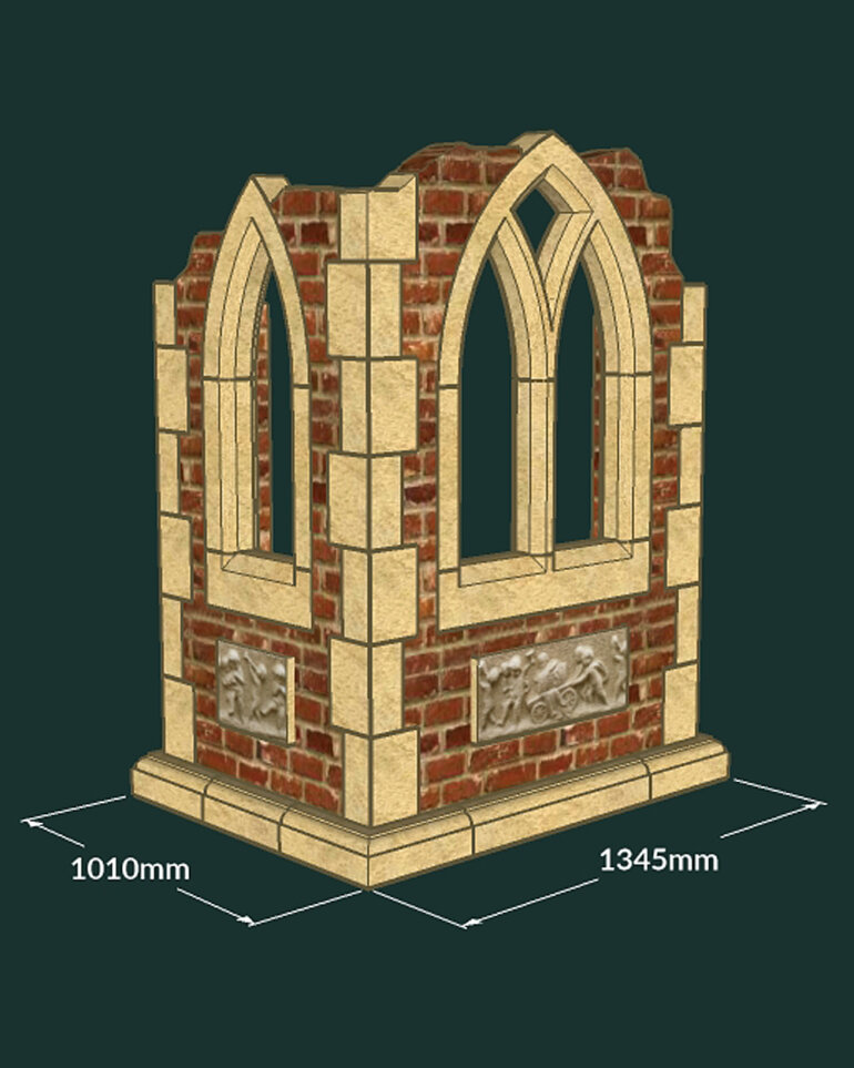 Small Beales Follies - Characterful Garden ideas - Redwood Stone